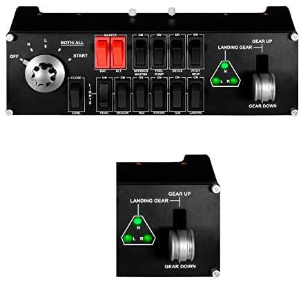 Logitech Pro Flight Switch Panel Skraidymo simuliatorius, žema kaina ...