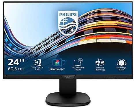 Monitorius Philips S Line 243S7EHMB / 00 / 60.5 cm (23.8") su SoftBlue ...