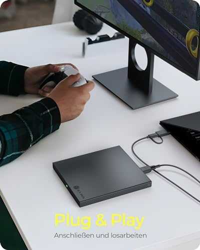 „Icy Box“ išorinis korpusas itin plonas SATA USB tipo C / A tipo ...