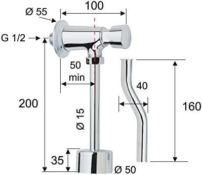 Nuleidėjas pisuarui automatinis Remer, TE855, modelis - TE855, žema ...