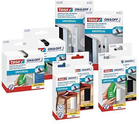 Blow Velcro juosta, balta 1m x 20mm TESA, modelis - 55224-00003-01 ...