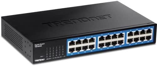 Šakotuvas TRENDNET 24-Port Gigabit Desktop Switch, modelis - TEG-S25D ...