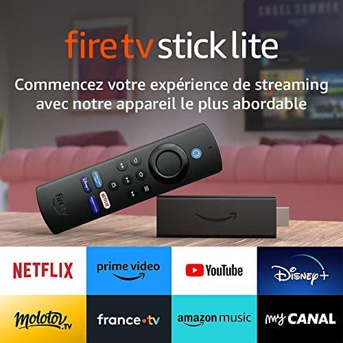 Amazon Fire TV Stick Lite HDMI „Full HD“ Fire OS Juoda, modelis ...