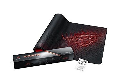 Asus ROG SHEATH Fabric Pelės kilimėlis žaidimams Juodas / Raudona Extra ...