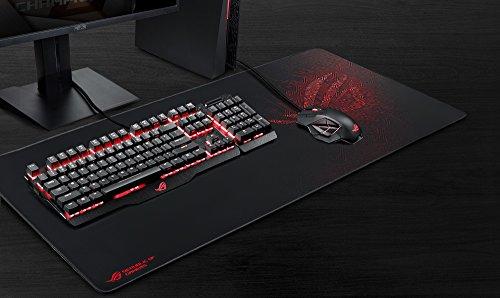 Asus ROG SHEATH Fabric Pelės kilimėlis žaidimams Juodas / Raudona Extra ...