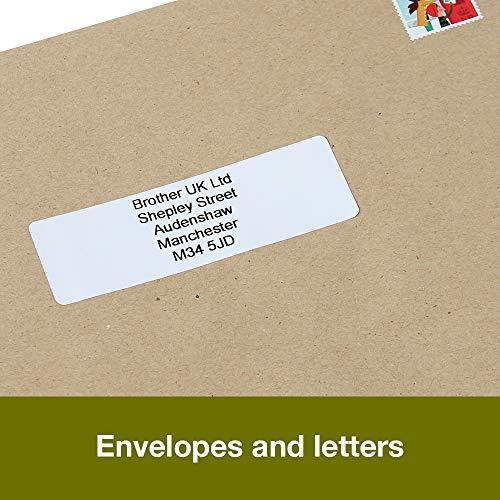 Brother DK-11209 Small Address Labels Baltas, DK, 29mm x 62mm, žema ...