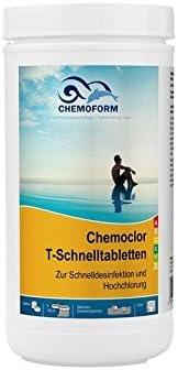Lėto tirpimo chloras Chemoclor T- tabletės (20g), 1kg, žema kaina ...