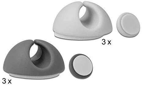 DELOCK Cable Holder Set 6 pieces, žema kaina | Varle.lt