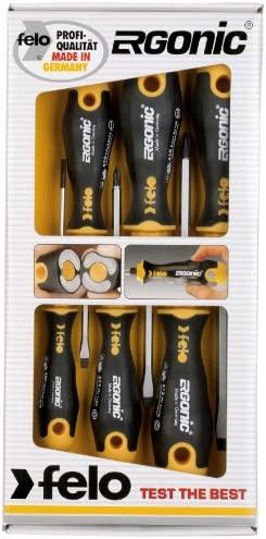 FELO WKRĘTAKI KPL.5szt. SERIA 400 ERGONIC, modelis - FL40095118, žema ...