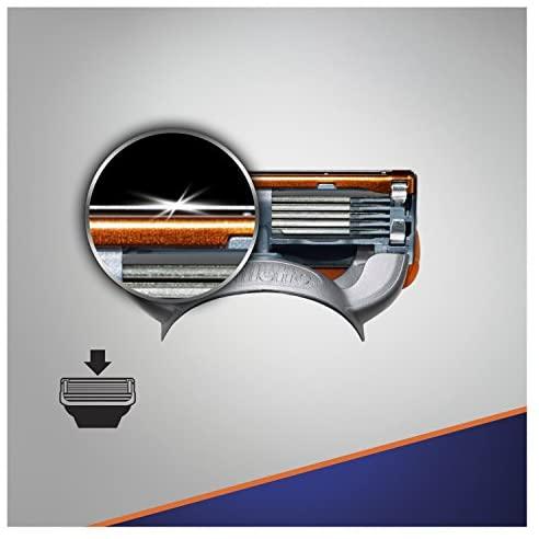 Gillette Fusion5 pakaitiniai skutimosi peiliukai 4vnt., modelis ...