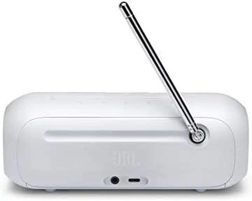 JBL Tuner 2 , nešiojamas DAB / DAB+ / FM radijas su Bluetooth, Baltas ...