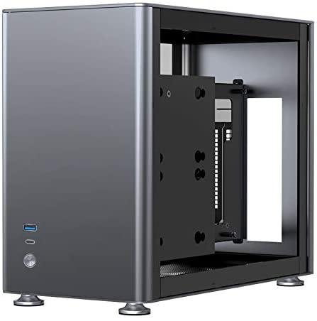 Jonsbo A4 Mini-ITX dėklas, grūdintas stiklas – pilkas, modelis - A4 ...