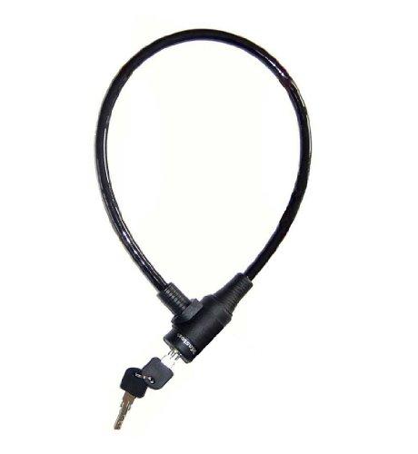 Master Lock Masterlock Trosinė dviračio spyna su vinilo apvalkalu, 2 ...