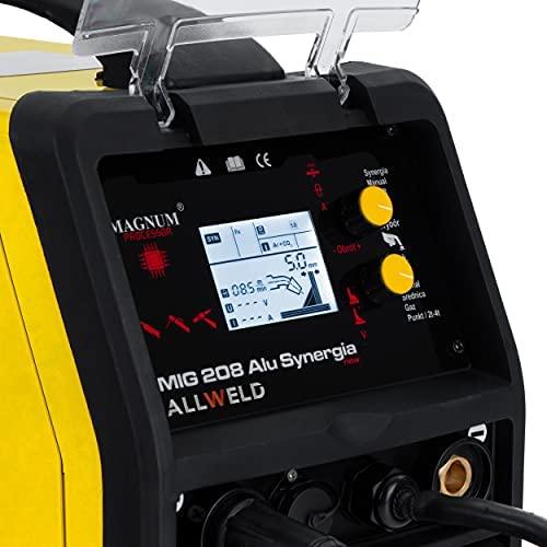 Magnum inverterinis suvirinimo pusautomatis MIG-208 ALU SYNERGI ...