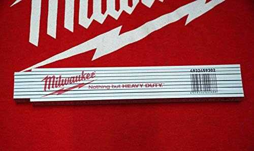 Medinė sulankstoma liniuotė MILWAUKEE 2m, modelis - 4932459302, žema ...