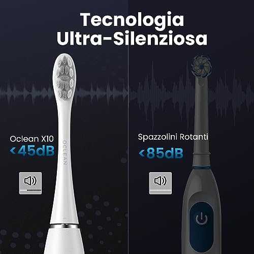 Oclean Elektrinis dantų šepetėlis X10 Grey, modelis - ‎X10Gery, žema kaina | Varle.lt
