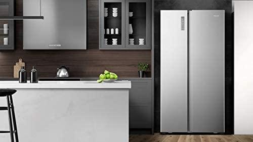 Dviduris šaldytuvas Hisense RS677N4BIE, modelis - RS677N4BIE, žema ...