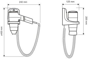 Starmix HFSW 12 plaukų džiovintuvas, modelis - SX012889, žema kaina ...
