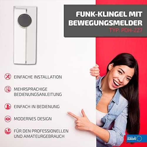 Zamel BLIK skambučio mygtukas belaidis hermetika IP44 PDH-227, modelis ...