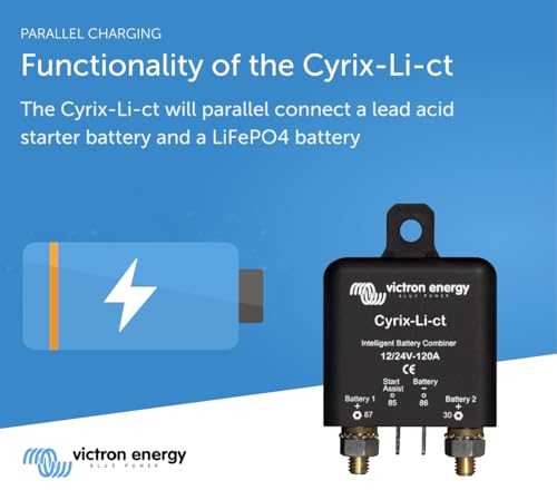 VICTRON ENERGY CONTACTOR CYRIX-LI-CT 12 / 24-120, modelis ...