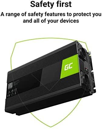 Inverteris 12V / 230V 1500W / 3000W sinusinė išėjimo įtampa Green Cell ...