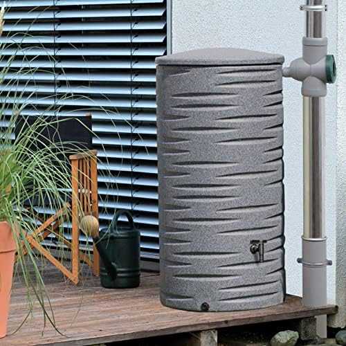 Waterform Zbiornik na deszczówkę 290l FREZE grys granit, modelis ...
