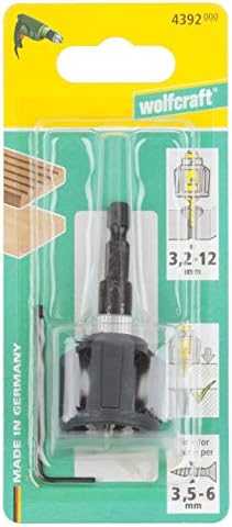 Wolfcraft wolfcraft Center grąžtas su įdubimu ir gylio matuokliu ...