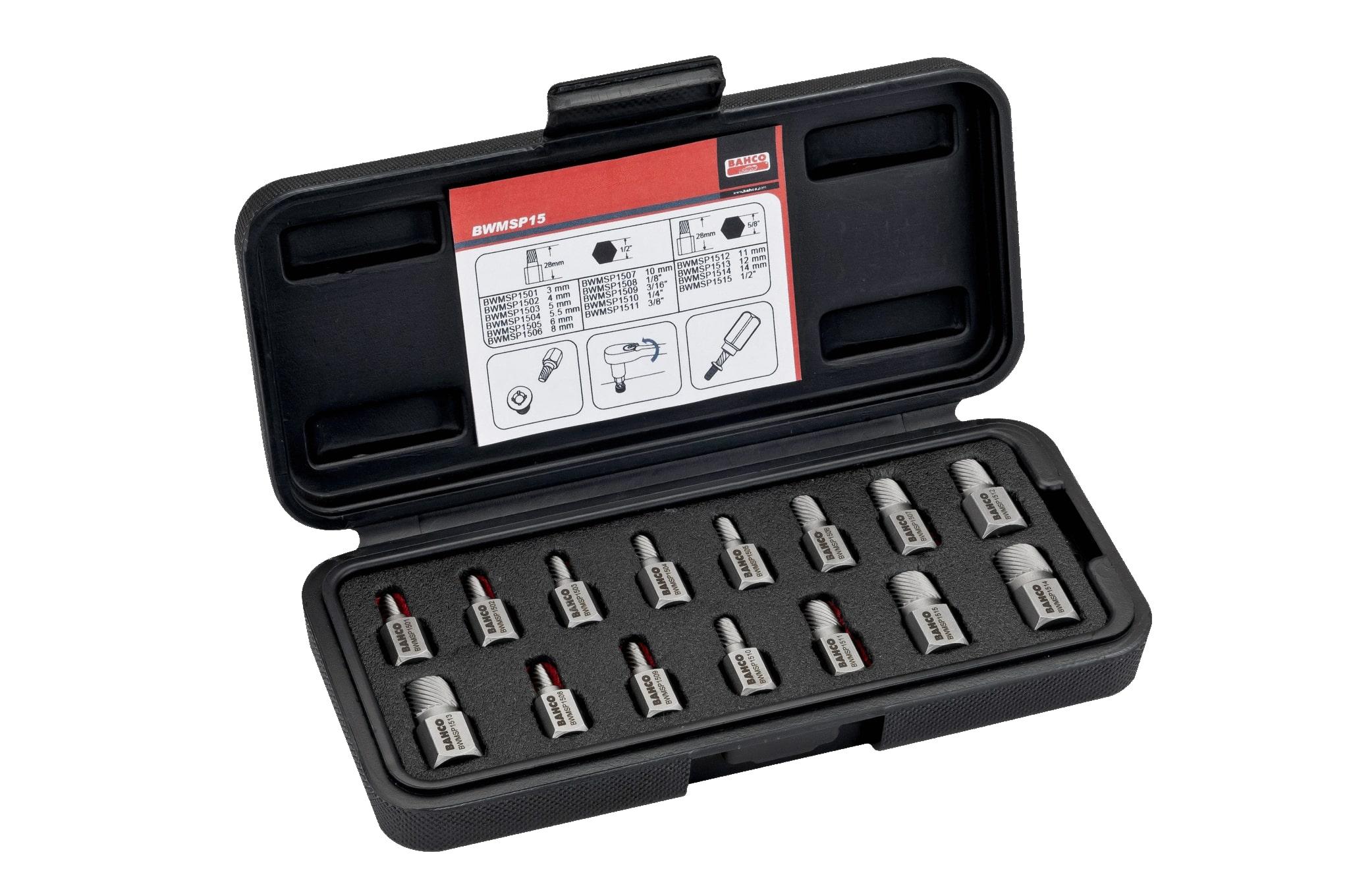 Bahco Multi spline extractor set-15, modelis - BWMSP15, žema kaina ...