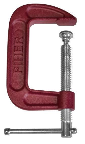 Piher C formos spaustuvas G 10mm, max 600kg, žema kaina | Varle.lt