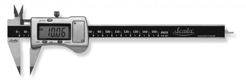 Skaitmeninis slankmatis Scala 150x40mm Inox, žema kaina | Varle.lt