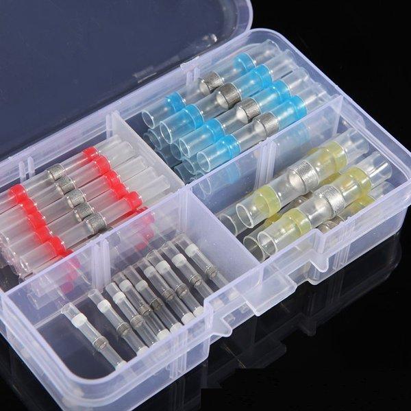 50 vnt rinkinys - greita jungtis su lydmetaliu - greitos jungtys laidams sujungti, modelis - ABC ...