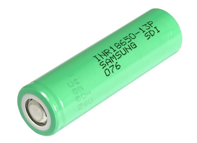 Akumuliatorius 18650 Li-Ion Samsung INR18650-13P 1300mAh 15A | Varle.lt