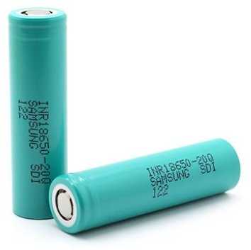 Akumuliatorius 18650 Li-Ion Samsung INR18650-20R 2000mAh 22A, modelis ...