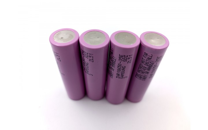 Akumuliatorius 18650 Li-Ion Samsung INR18650-35E 3400mAh - 8A Reclaimed ...