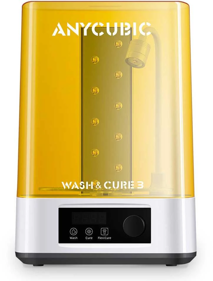 3D Spaudinių plovimo ir džiovinimo įrenginys – Anycubic Wash & Cure 3 ...