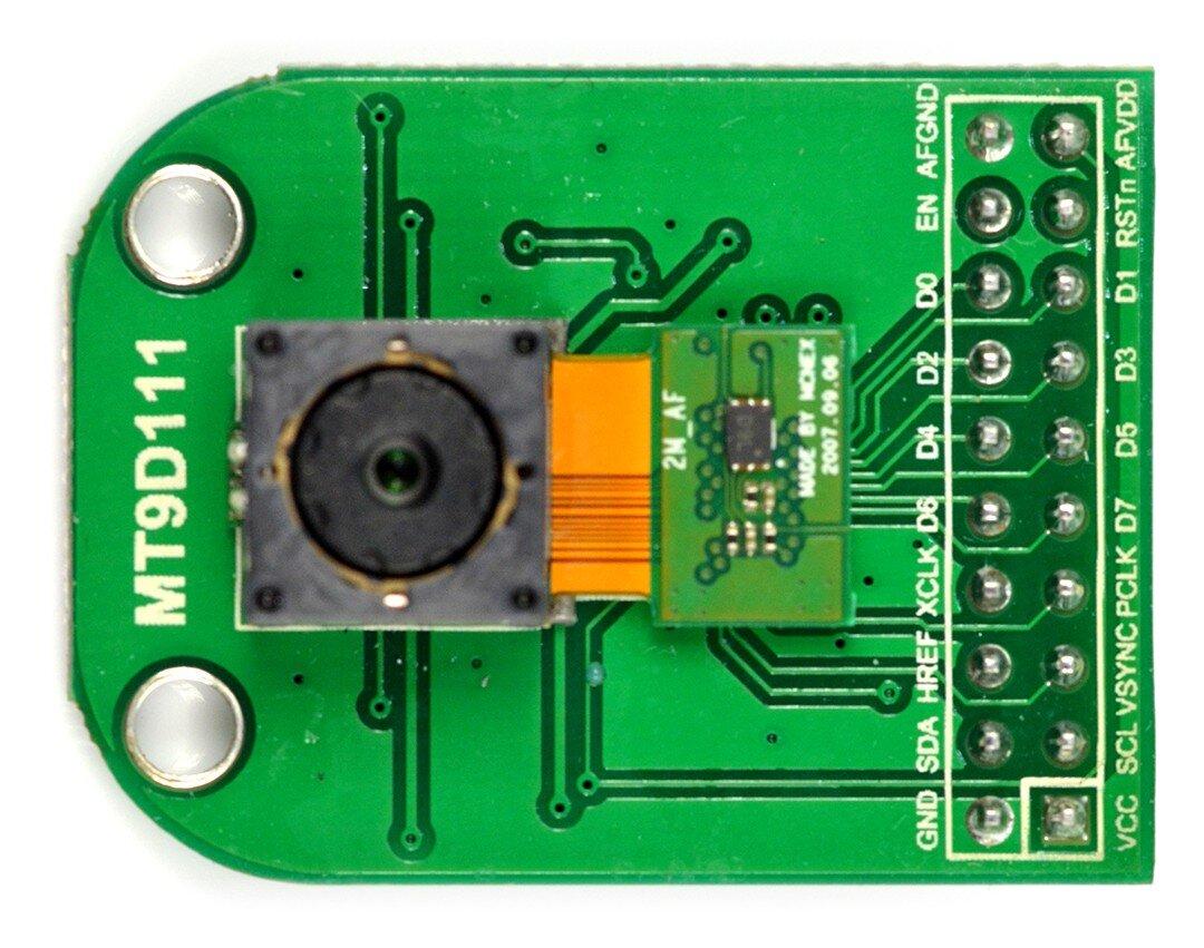ArduCam MT9D111 2MPx JPEG automatinis fokusavimas, kameros modulis ...