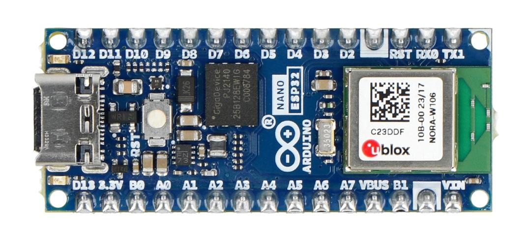 Arduino Nano Esp32 Su Jungtimis Abx00083 Modelis An 23337 žema Kaina Varlelt