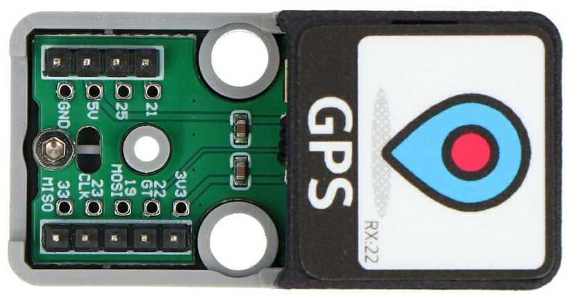 ATOMIC GPS Base - GPS modulis - Atom išplėtimo modulis M5Stack kūrimo ...