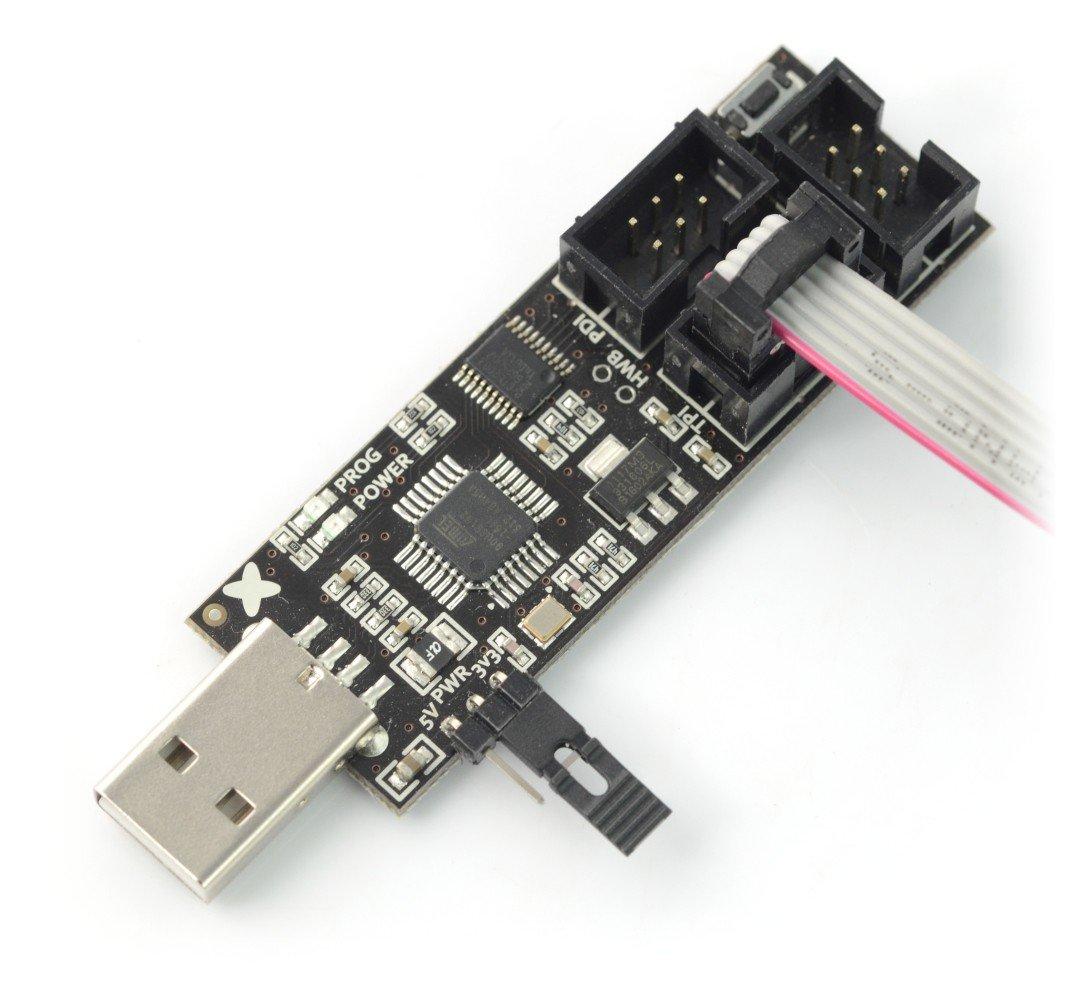 AVR MKII v3 programatorius, suderinamas su AVRISP-MKII ISP + IDC ...