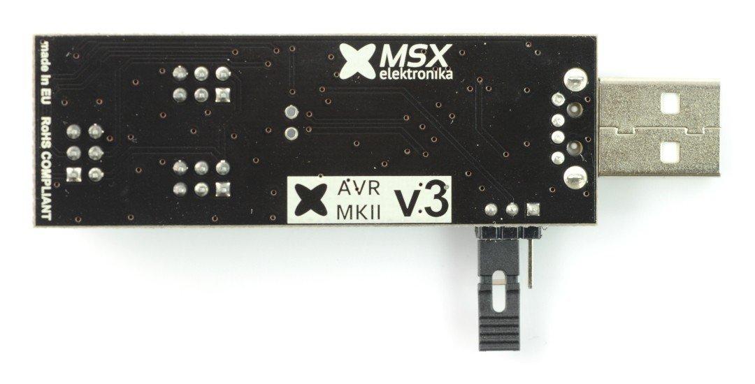 AVR MKII v3 programatorius, suderinamas su AVRISP-MKII ISP + IDC ...