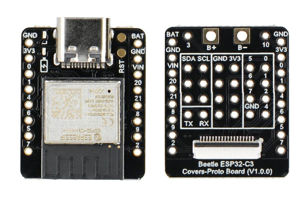 Beetle ESP32 - C3 RISC-V - su Espressif ESP32-C3 RISC-V mikrovaldikliu ... Beetle ESP32 - C3 RISC-V - su Espressif ESP32-C3 RISC-V mikrovaldikliu ...