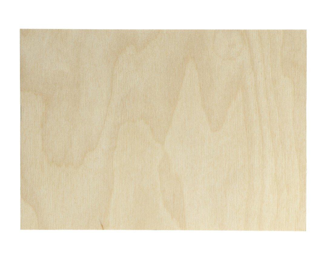 Beržo fanera - 4mm - A5 formatas - 8vnt., modelis - AN-20041, žema ...