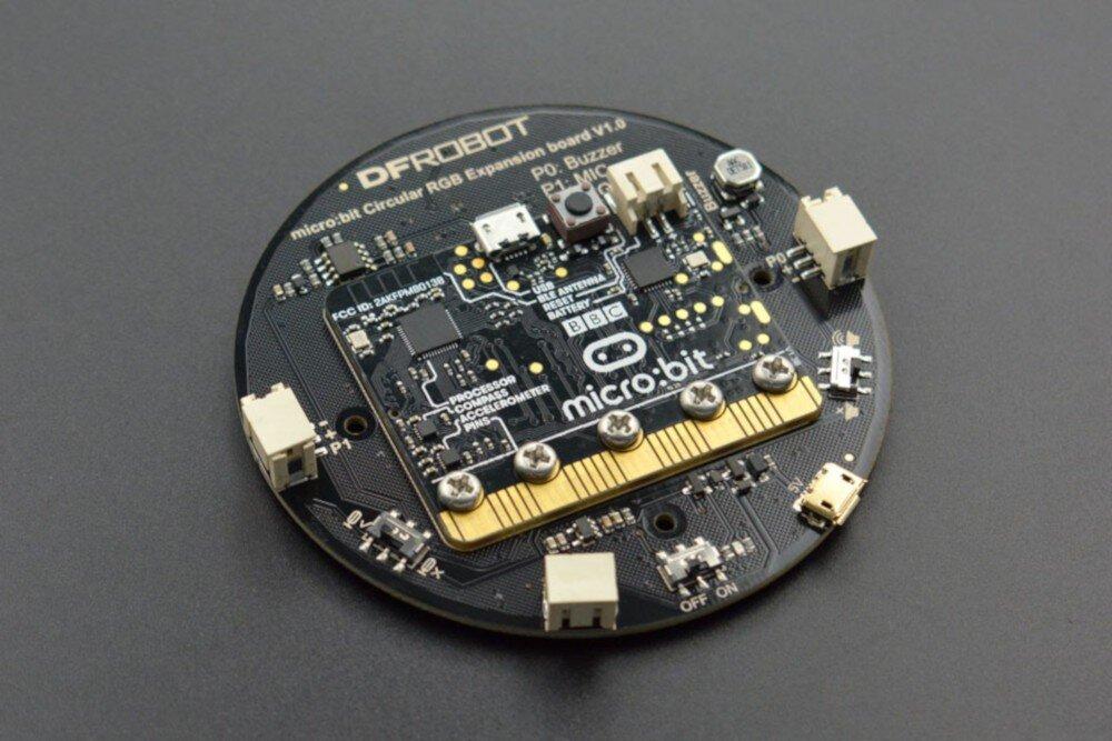 DFRobot LED RGB išplėtimo plokštė, skirta BBC Micro:bit, modelis - AN-12355, žema kaina | Varle.lt