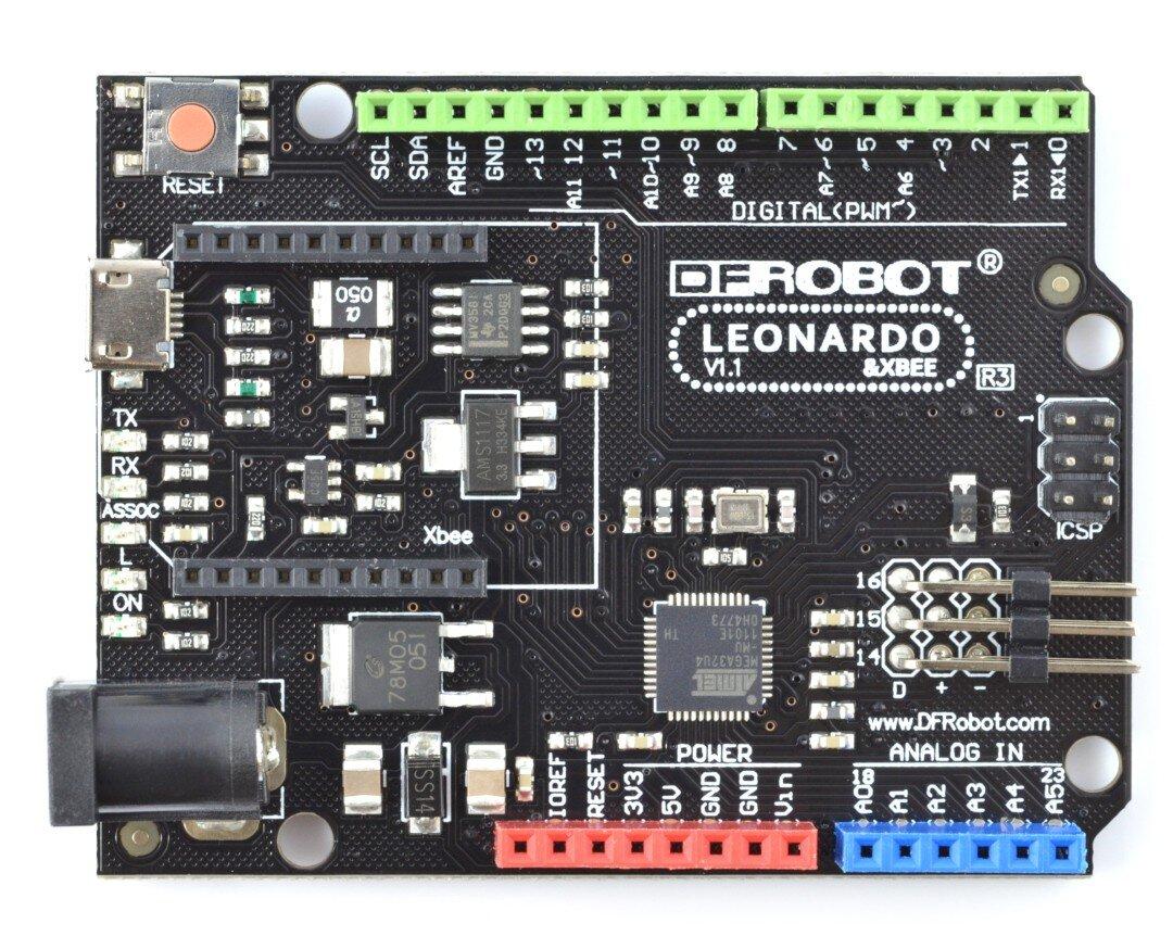 DFRobot Leonardo XBee lizdas, suderinamas su Arduino, modelis - AN-02684, žema kaina | Varle.lt