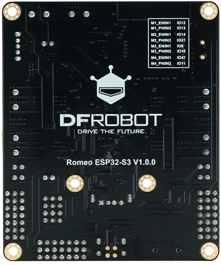 DFRobot Romeo ESP32-S3 - kūrimo plokštė FPV RC automobilių robotams su, modelis - AN-24113, žema ...