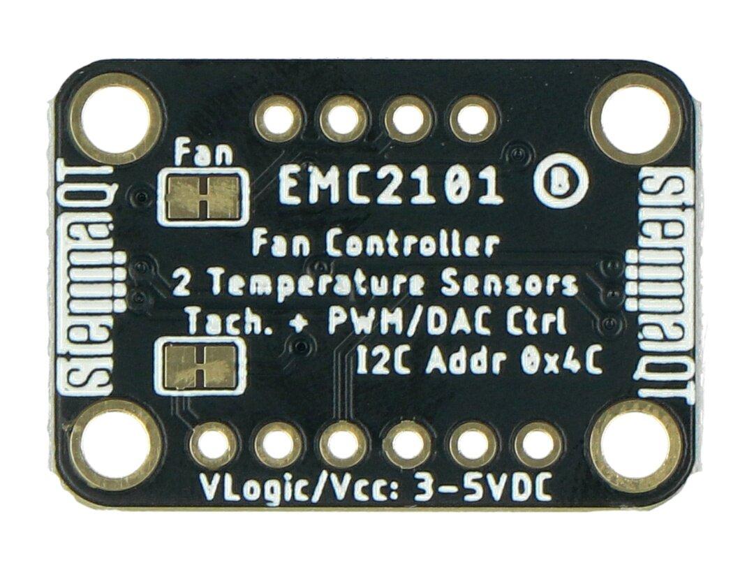 EMC2101, ventiliatoriaus ir I2C temperatūros valdiklis, STEMMA QT / Qwiic, Adafruit 4808 ...