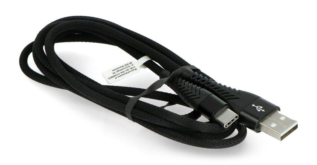 EXtreme Spider USB A - USB C laidas - 1.5 m - juodas, žema kaina | Varle.lt