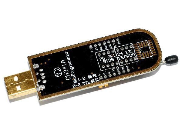 Oem CH341A Gold SPI flash programatorius, modelis - AN0564, žema kaina ...