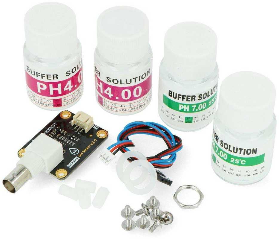 Gravity, pH analoginis jutiklis / matuoklis V2, DFRobot SEN0161-V2 ...