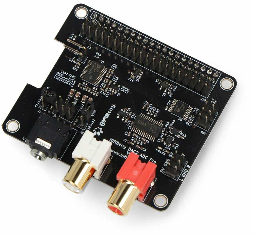 HiFiBerry DAC2 ADC Pro – Raspberry Pi, modelis - AN-25546, žema kaina ...
